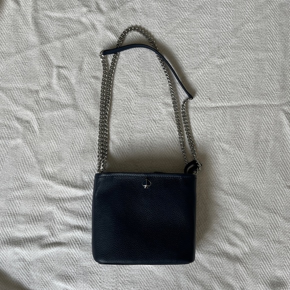 kate spade | Bags | Brand New Kate Spade Polly Pebble Leather Chain ...